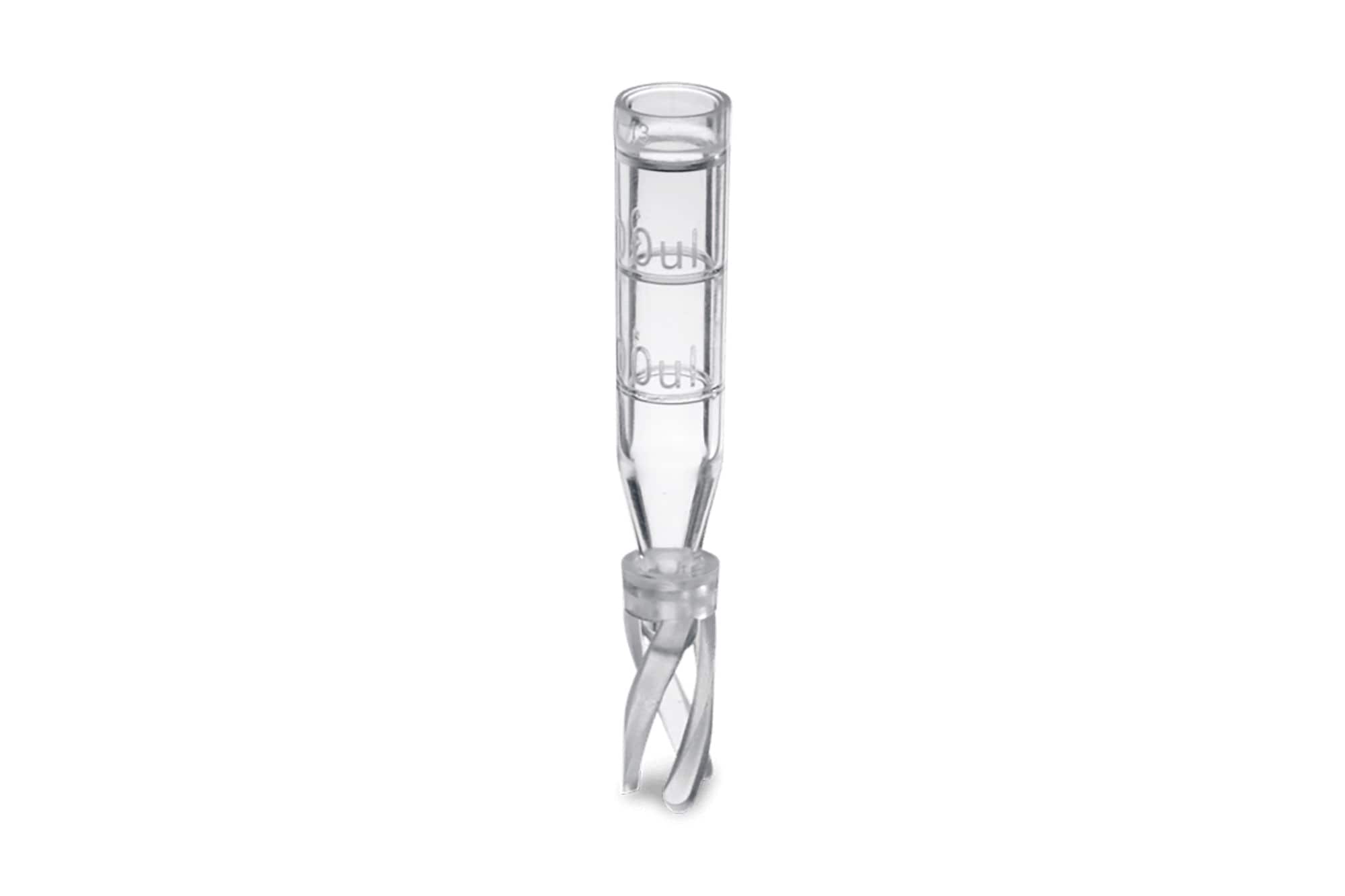 Polypropylene Insert with Polyspring for 8 x 40 mm Vial, 200 µL Volume ...