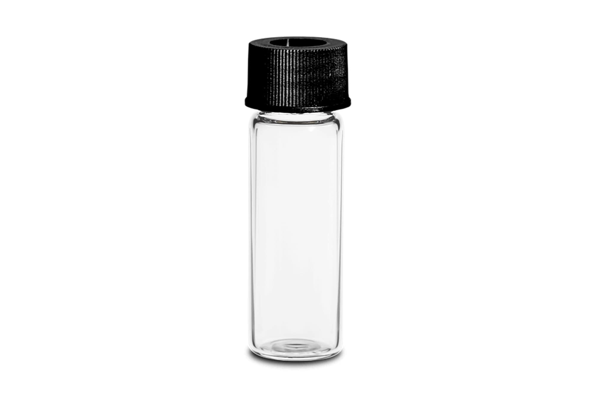 Clear Glass 15 x 45 mm Screw Neck Vial, with Cap and PTFE Septum, 4 mL ...