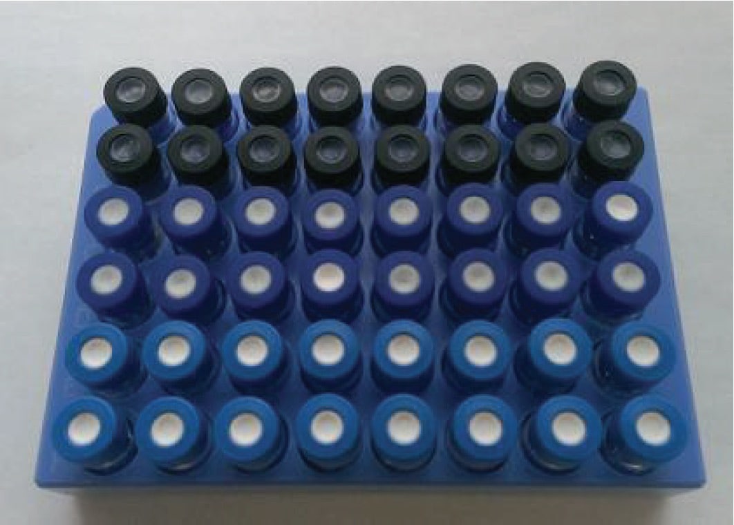 Vial Cap Septum Resealibility after Puncture by LC Sample Manager ...