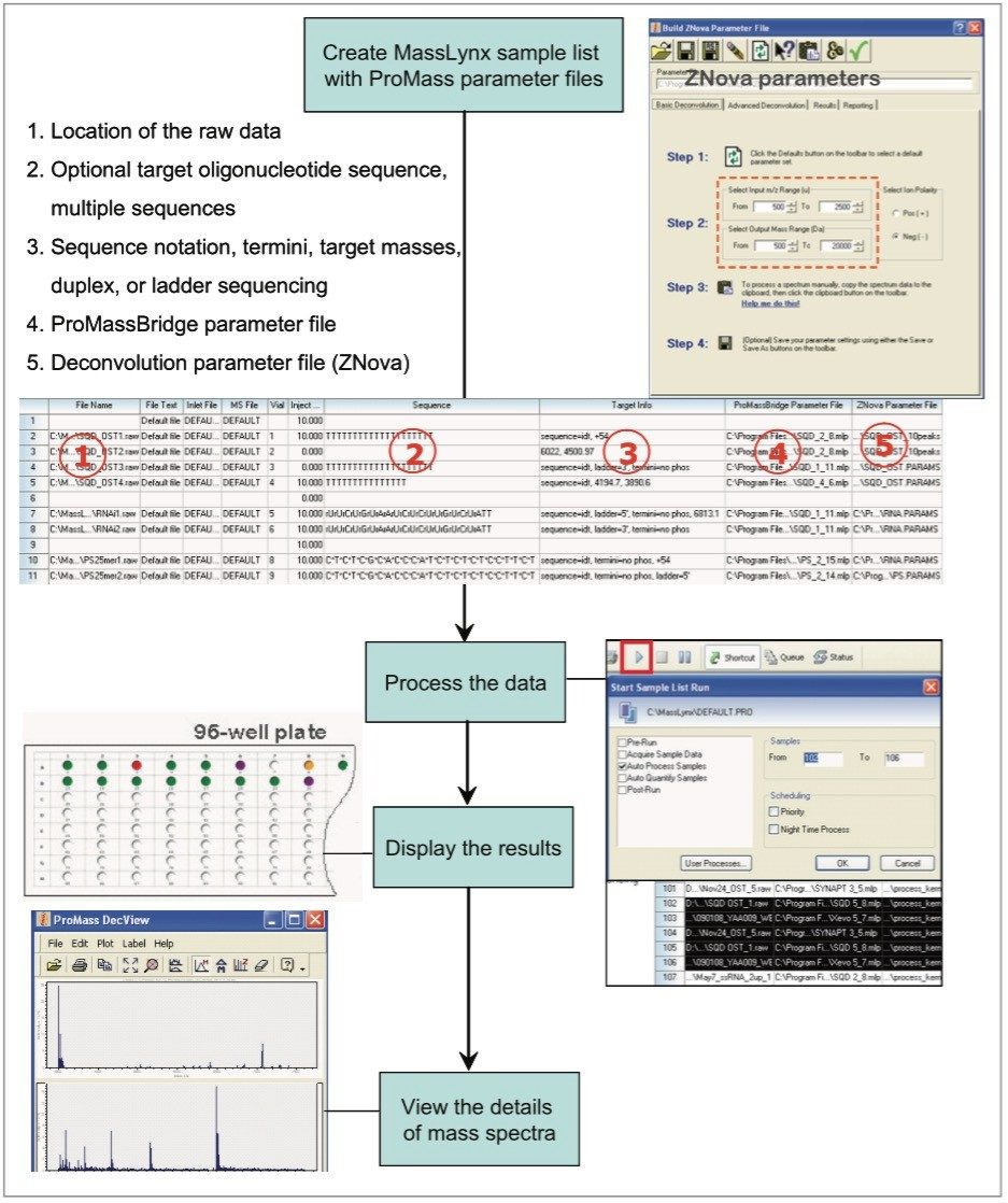 ProMass for MassLynx Software for Oligonucleotide Analysis | Waters