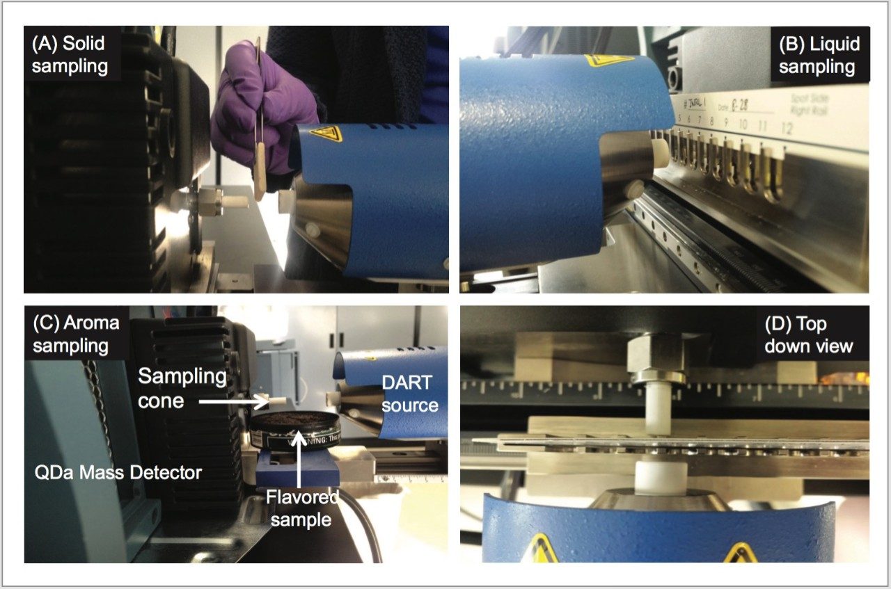 Real-Time Analysis of Flavors Using DART and the ACQUITY QDa Mass Detector | Waters