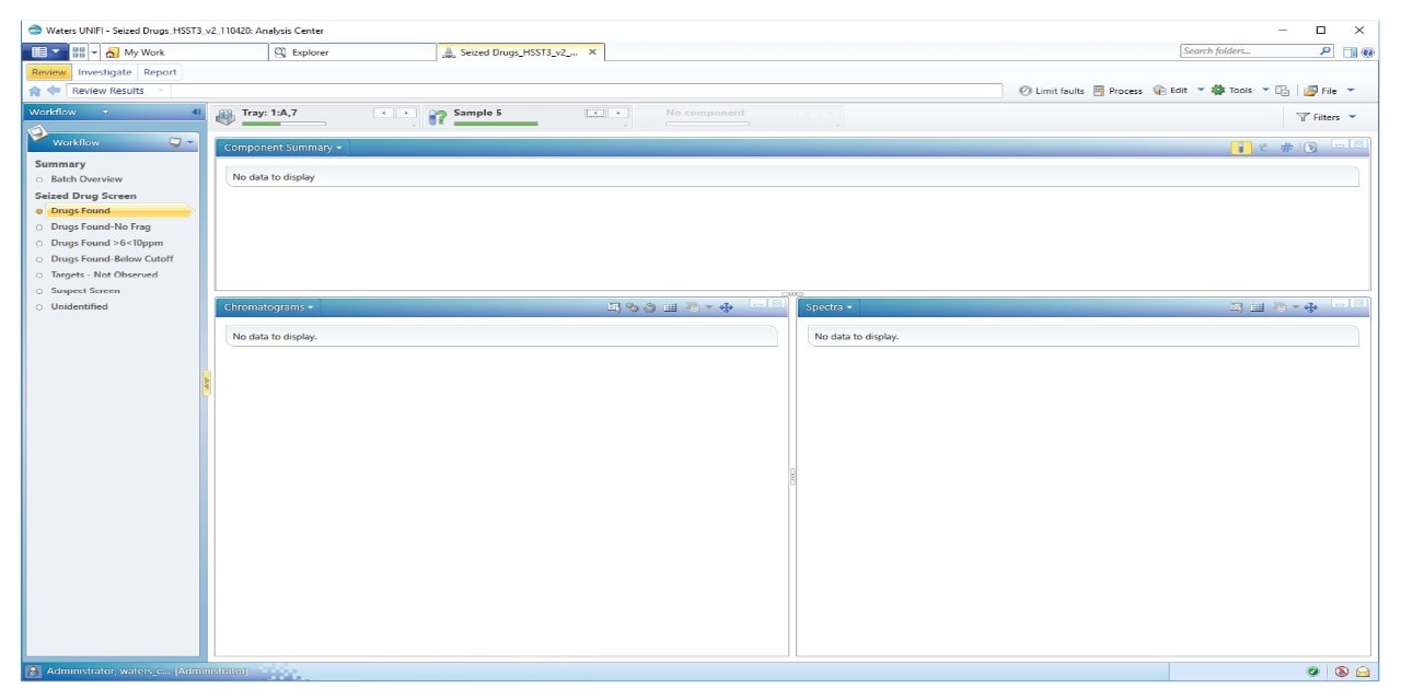 Seized Drug Screening using the ACQUITY RDa Detector : Waters