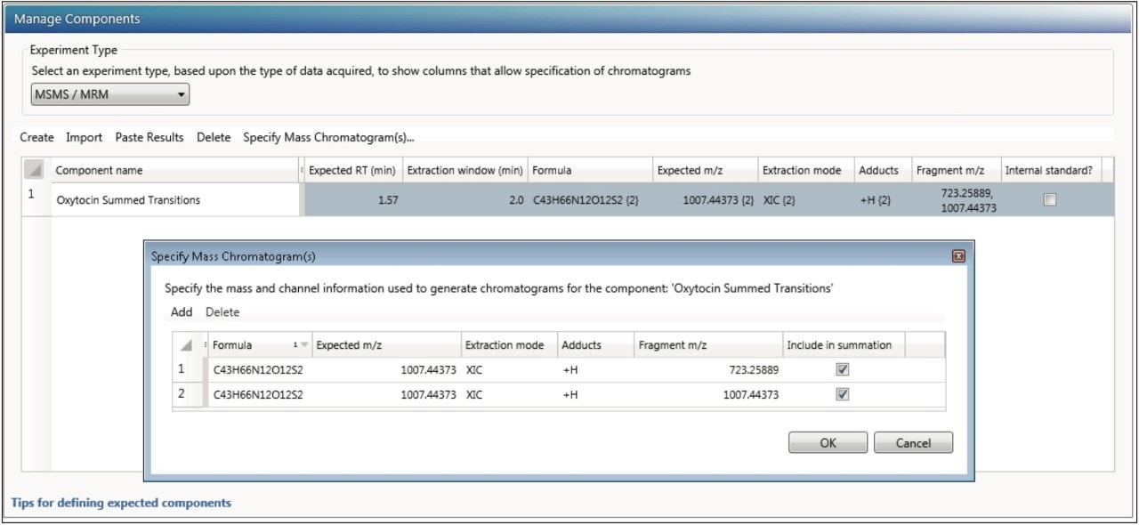 Quantitation of High Resolution MS Data Using UNIFI: Acquiring and ...