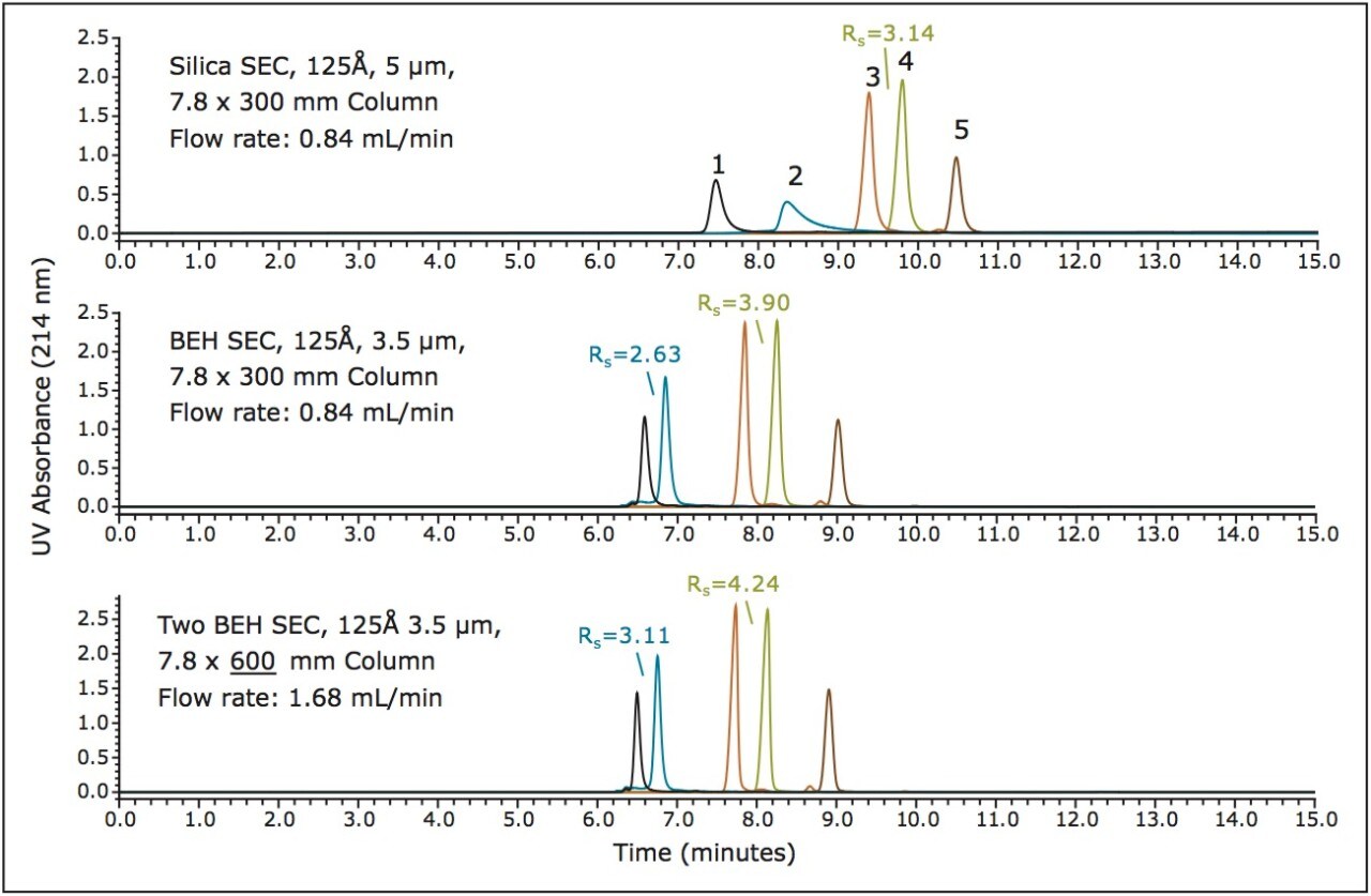 Ultimate Resolution HPLC-Based Size Exclusion Chromatography for the Analysis of Small Proteins ...